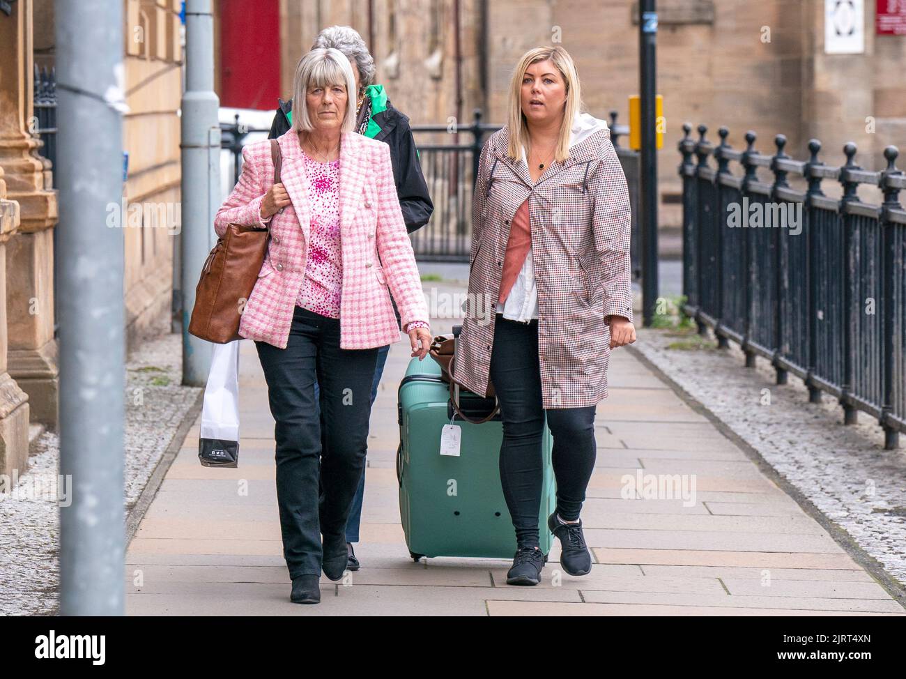 Jane Midgley (left) and Nicola Midgley (right), mother and sister ...