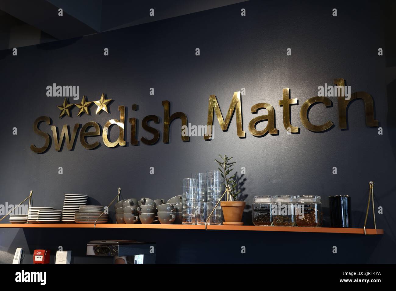 Swedish match logotyp hi-res stock photography and images - Alamy