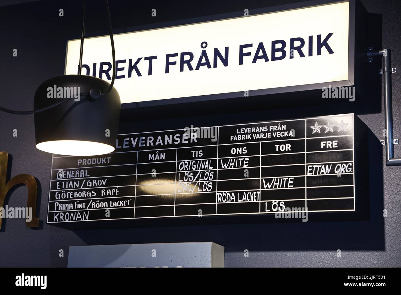 Swedish match tobacco hi-res stock photography and images - Alamy