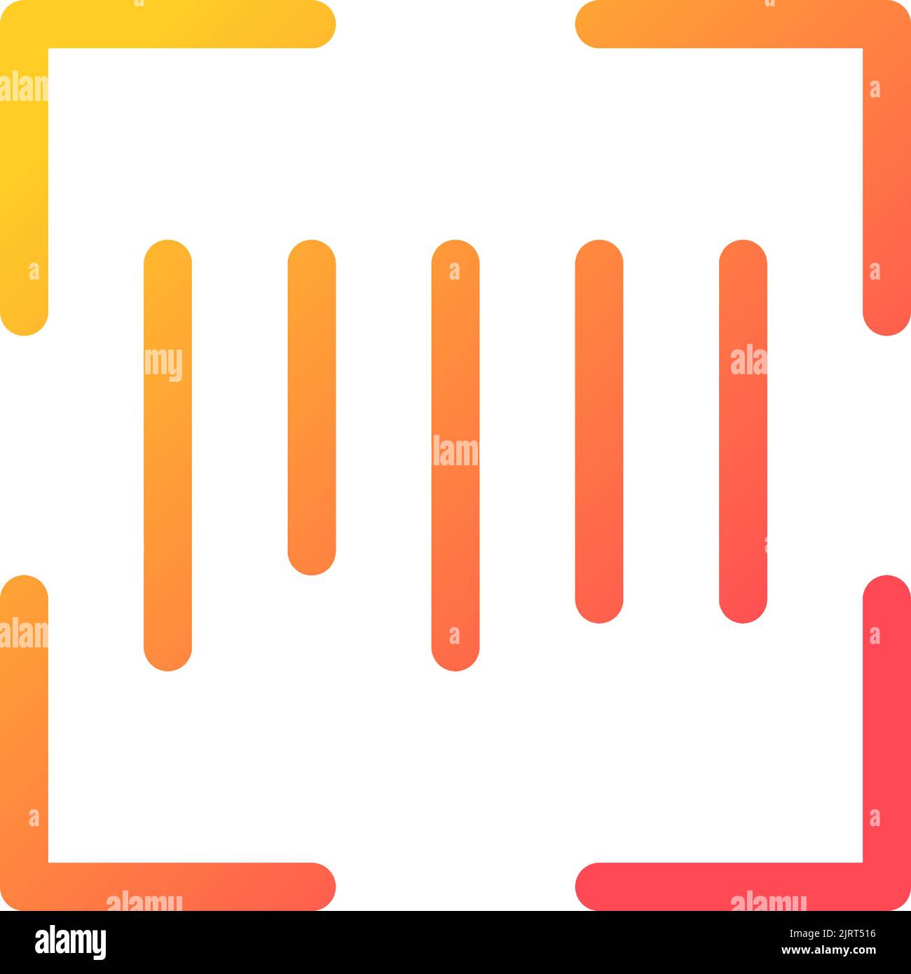 Scanning Barcode Pixel Perfect Gradient Linear Ui Icon Stock Vector Image And Art Alamy