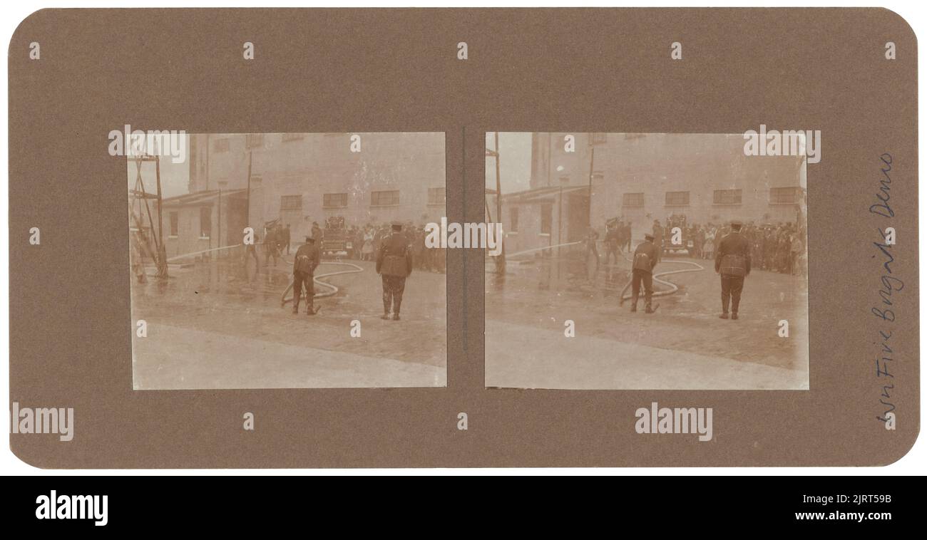 Wellington Fire Brigade Demo, circa 1920, Wellington, maker unknown ...