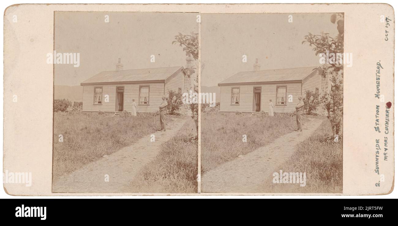 Station homestead Cut Out Stock Images & Pictures - Alamy