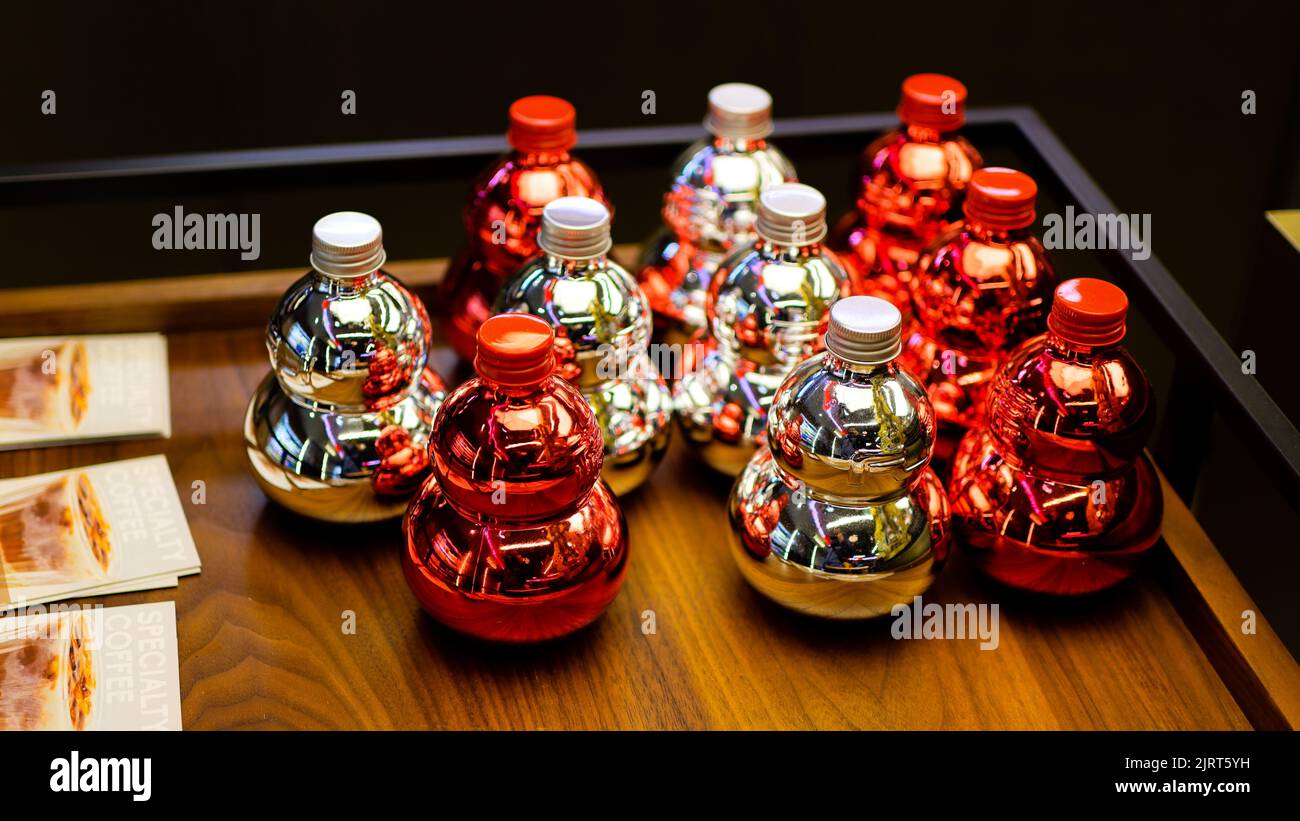 Stainless steel bottles hi-res stock photography and images - Alamy