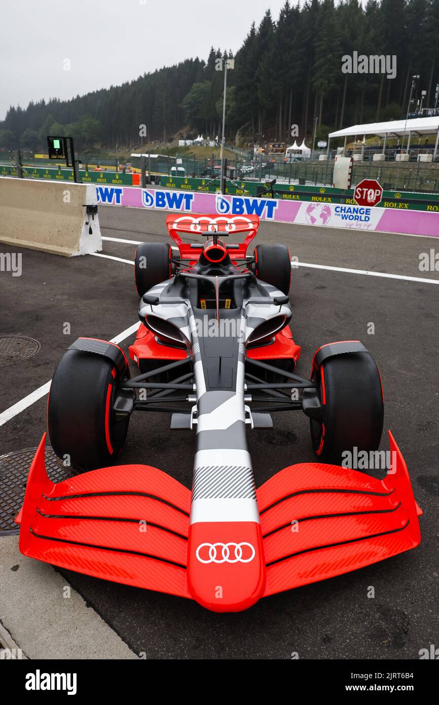 Francorchamps, Belgium - 26/08/2022, Launch of the Audi 2026 F1 Project ...
