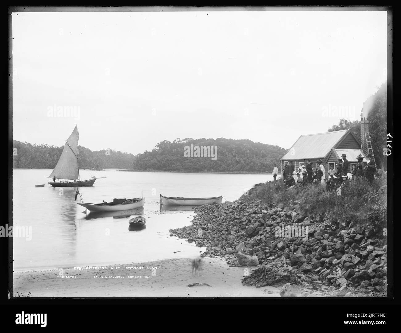 Stewart island patersons inlet hi-res stock photography and images - Alamy