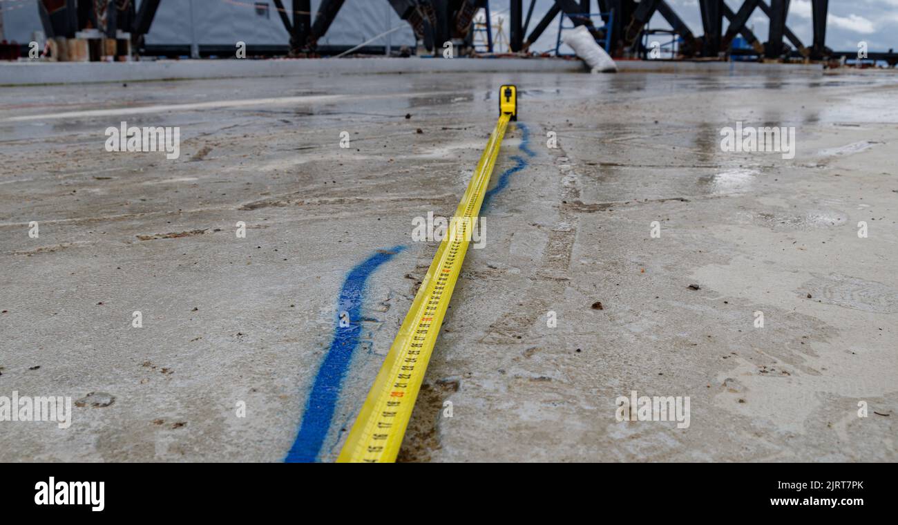 Construction site background. Industrial background. Building ...