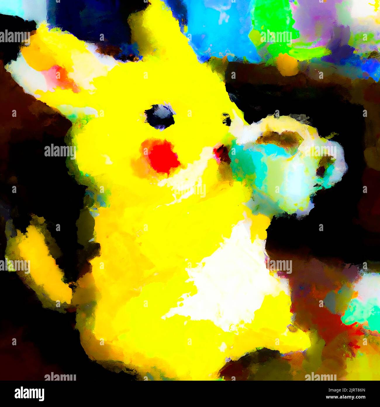 Monster drinking art hi-res stock photography and images - Alamy