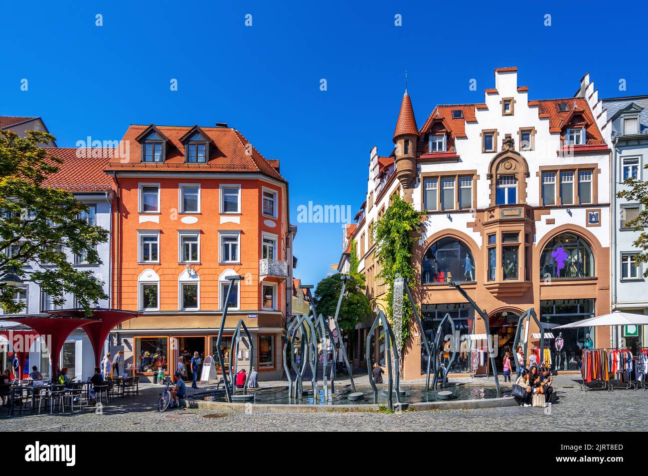 Historical city in Ravensburg, Baden Wuerttemberg, Germany Stock Photo - Alamy