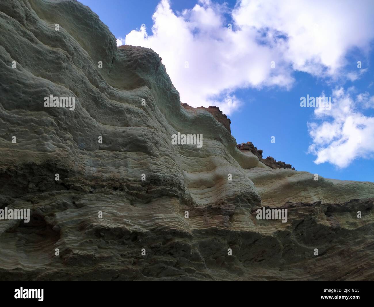 A magnificent cliff in front of the sky Stock Photo - Alamy