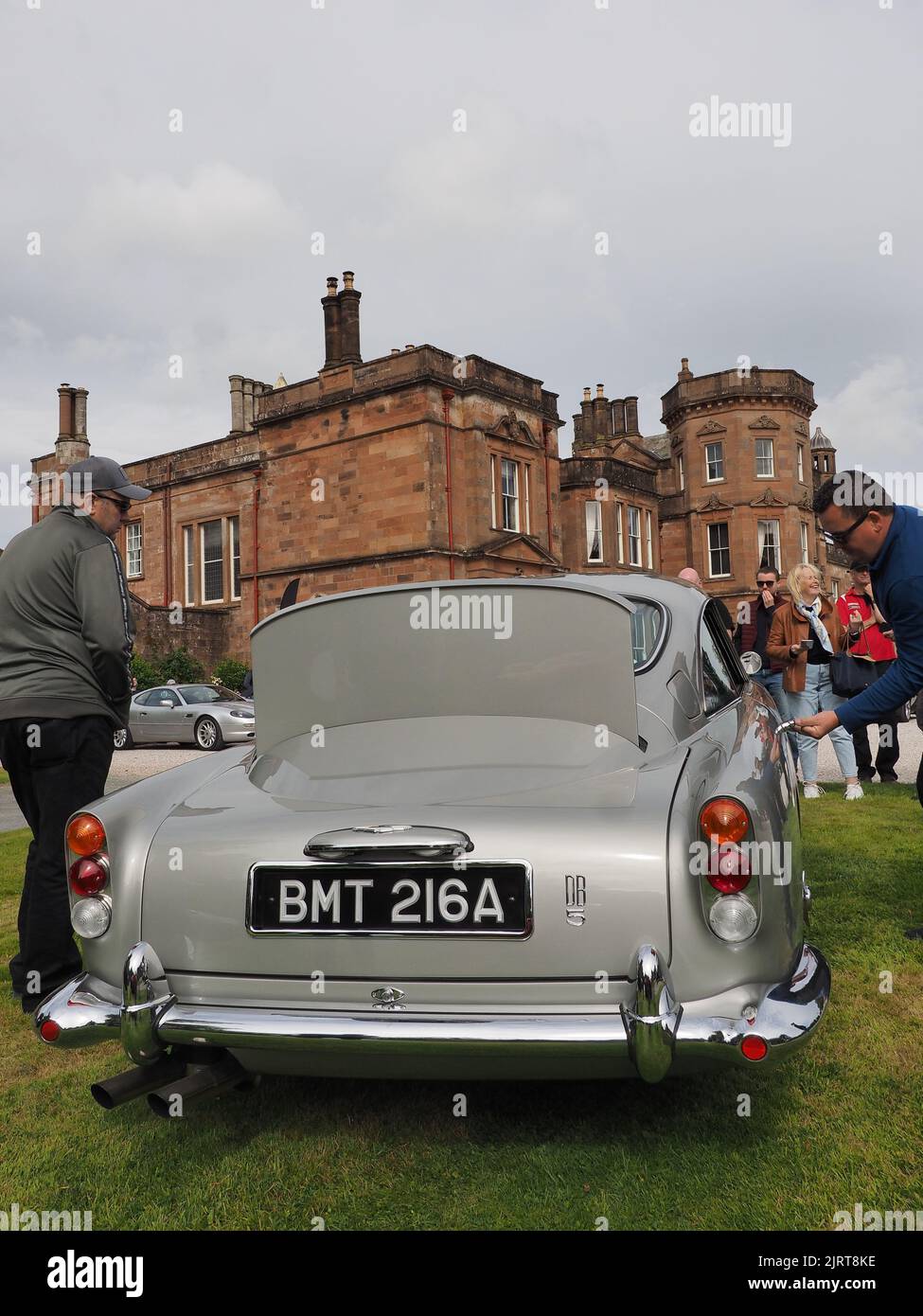 Aston Martin DB5 Goldfinger continuation Stock Photo - Alamy