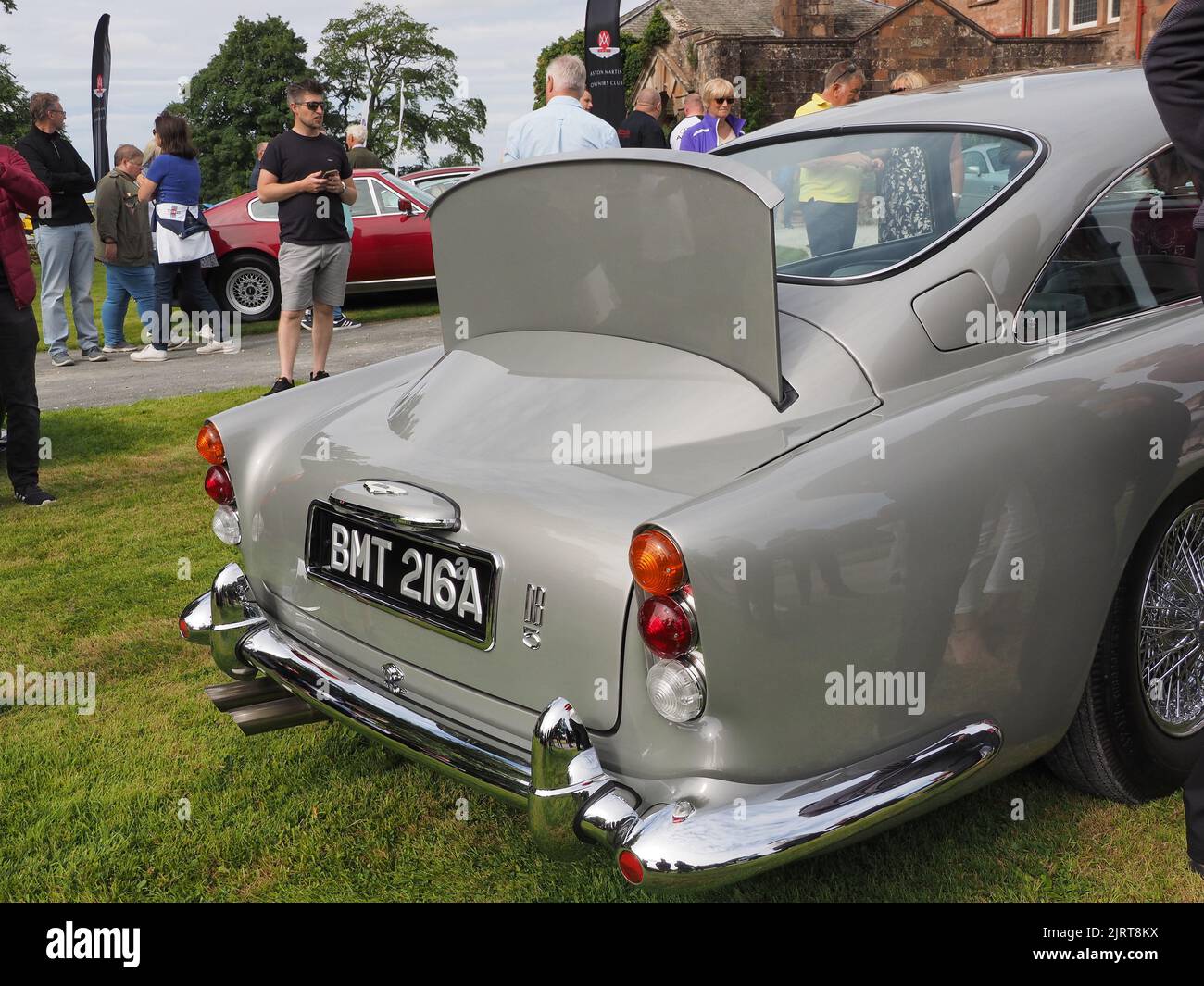 Aston Martin DB5 Goldfinger continuation Stock Photo - Alamy