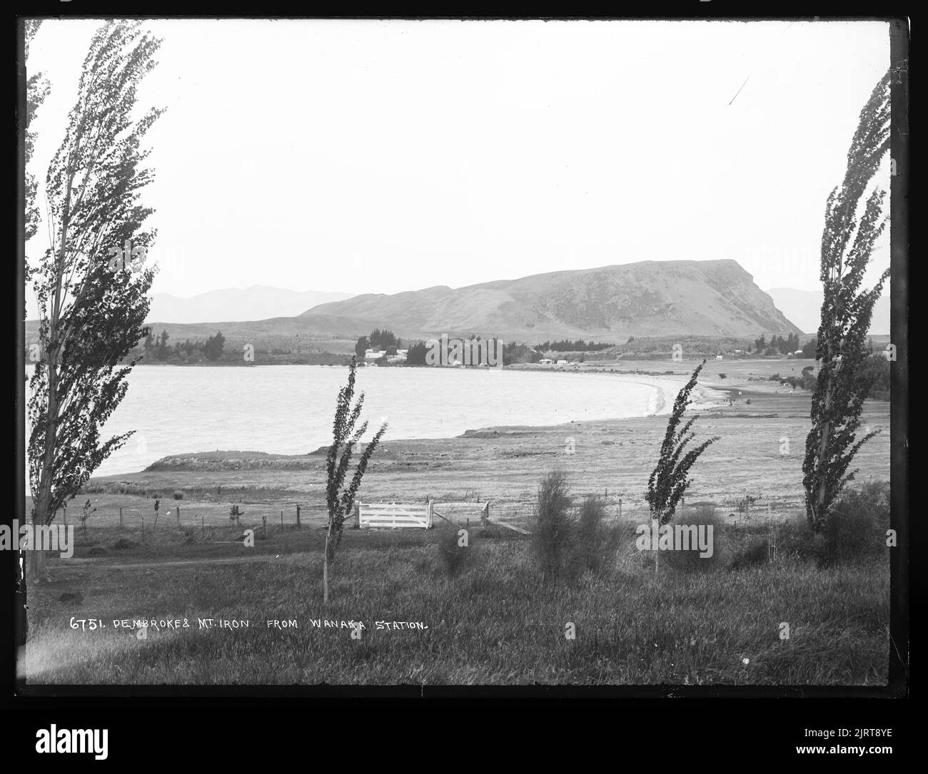 Pembroke and Mount Iron, from Wanaka Station, New Zealand, by Muir ...