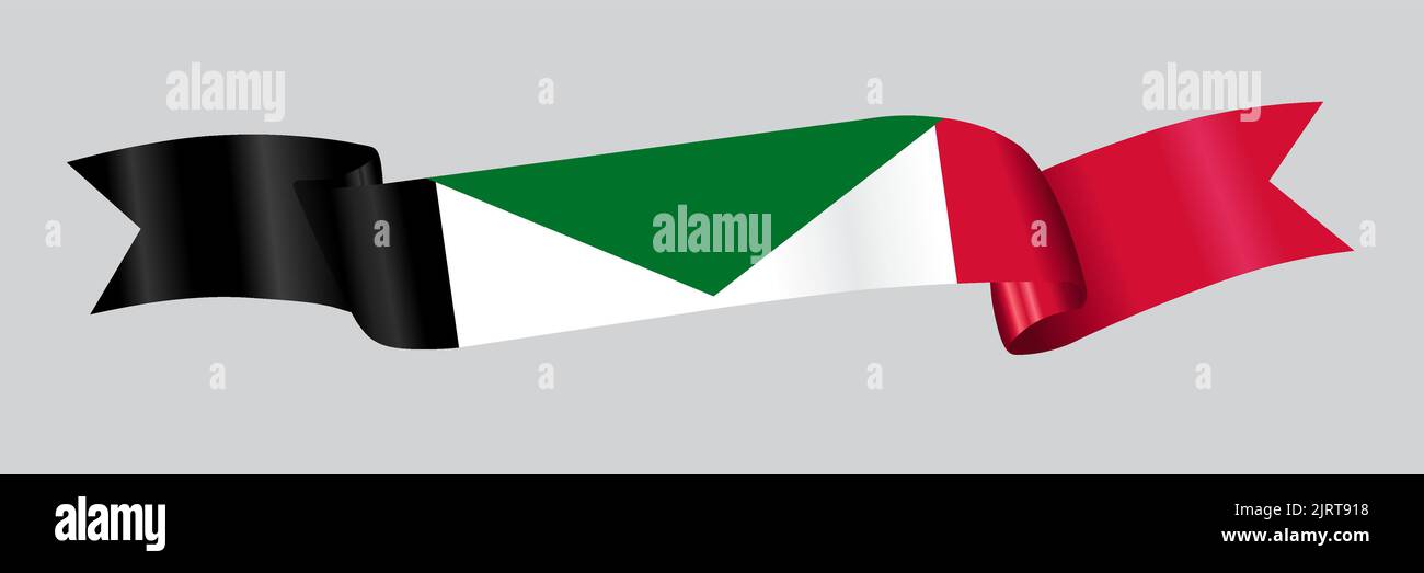 Sudan flag map on Stock Vector Images - Alamy