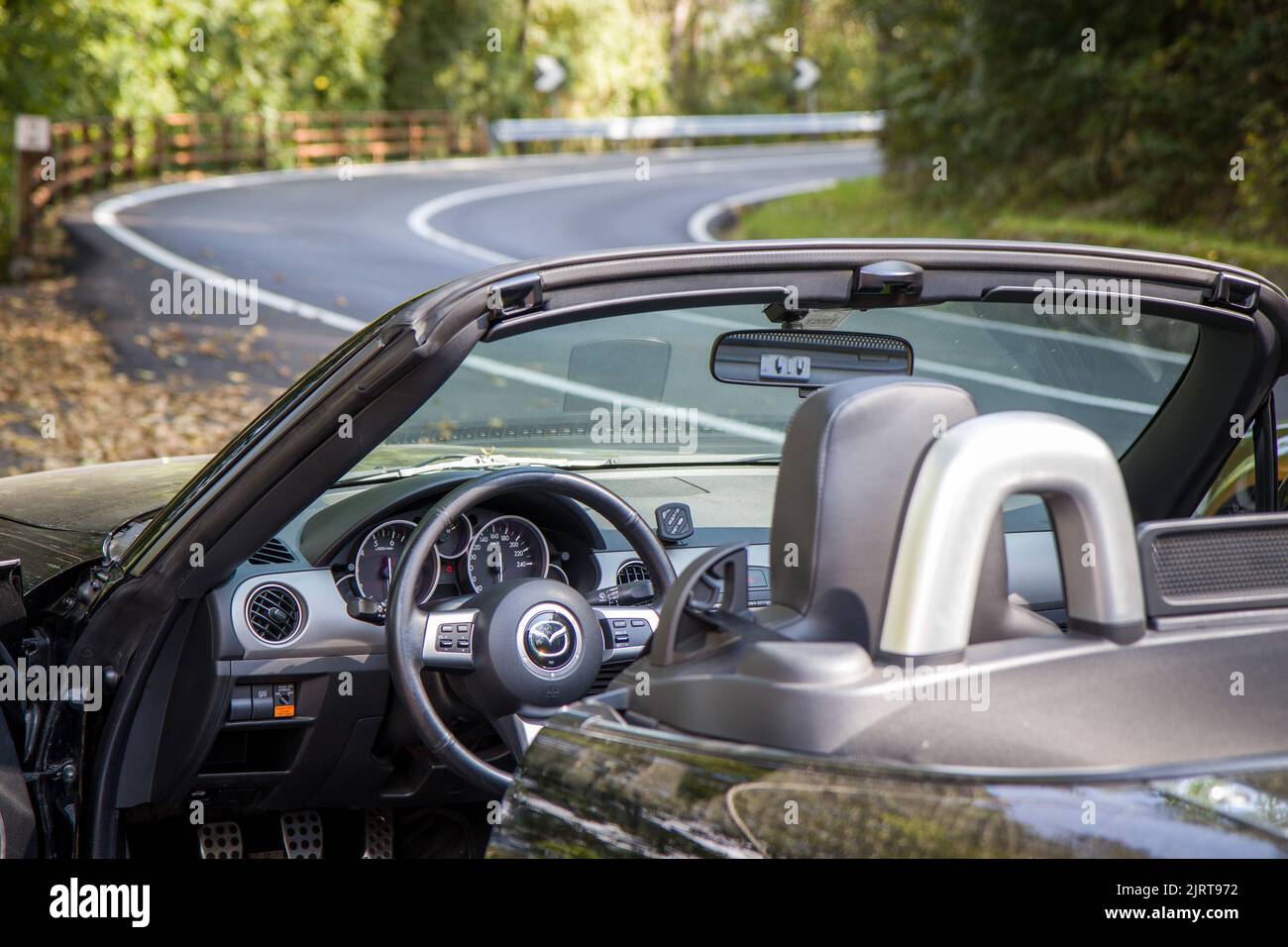 Rezzoaglio, Italy - September 30 2021. (Mazda MX-5 NC , NC2, NCFL ...