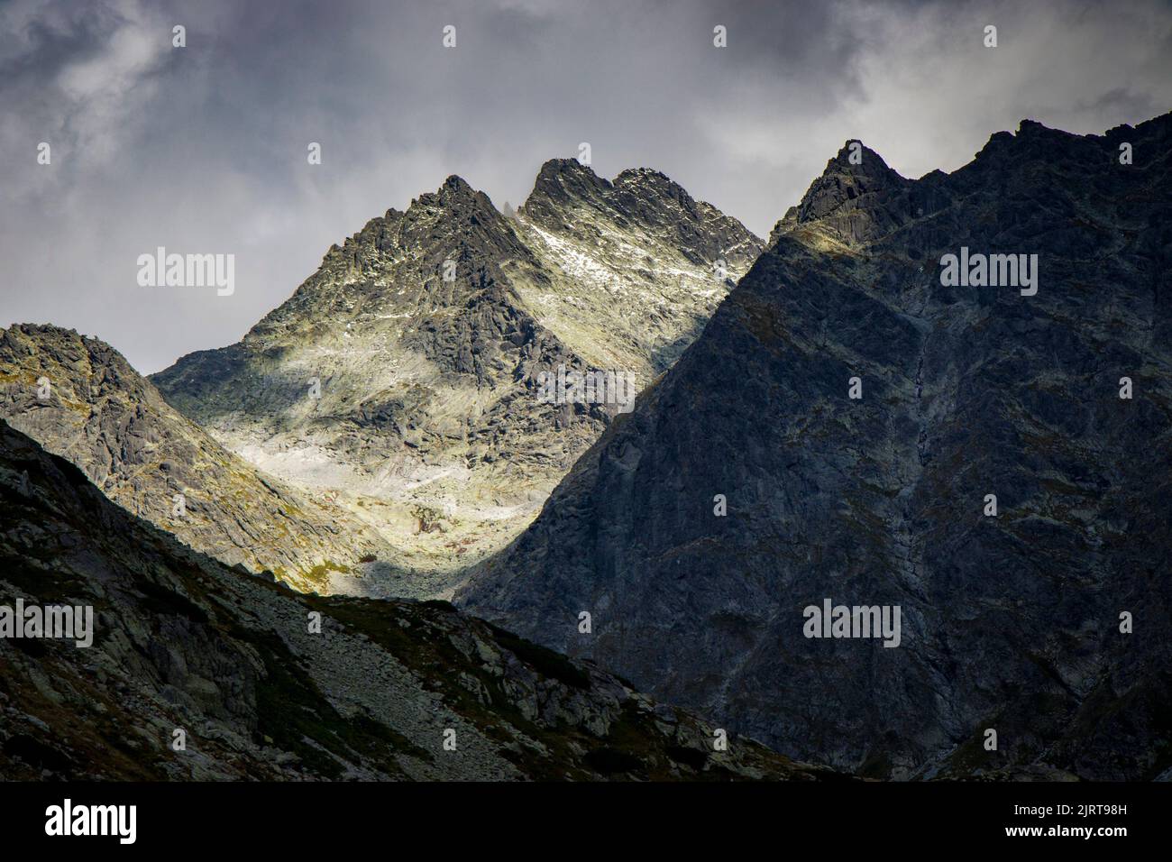 Beautiful View of mountain Vysoka, Vysoke Tatry, High Tatras - Slovakia ...