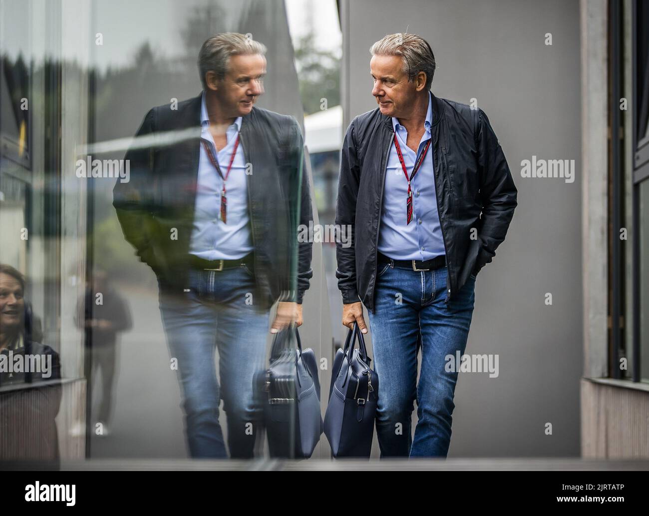 SPA - Raymond Vermeulen, manager of Max Verstappen, prior to the 1st ...