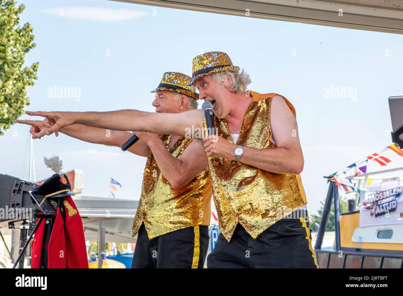 ZIERIKZEE, THE NETHERLANDS - AUGUST 25: De Jochies during the ...