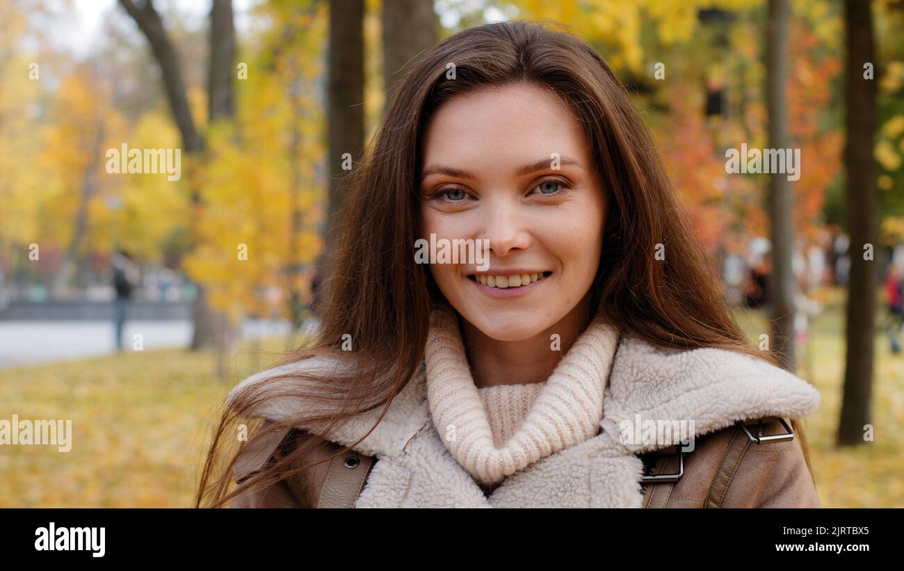 Female portrait attractive beautiful caucasian woman girlfriend lady ...