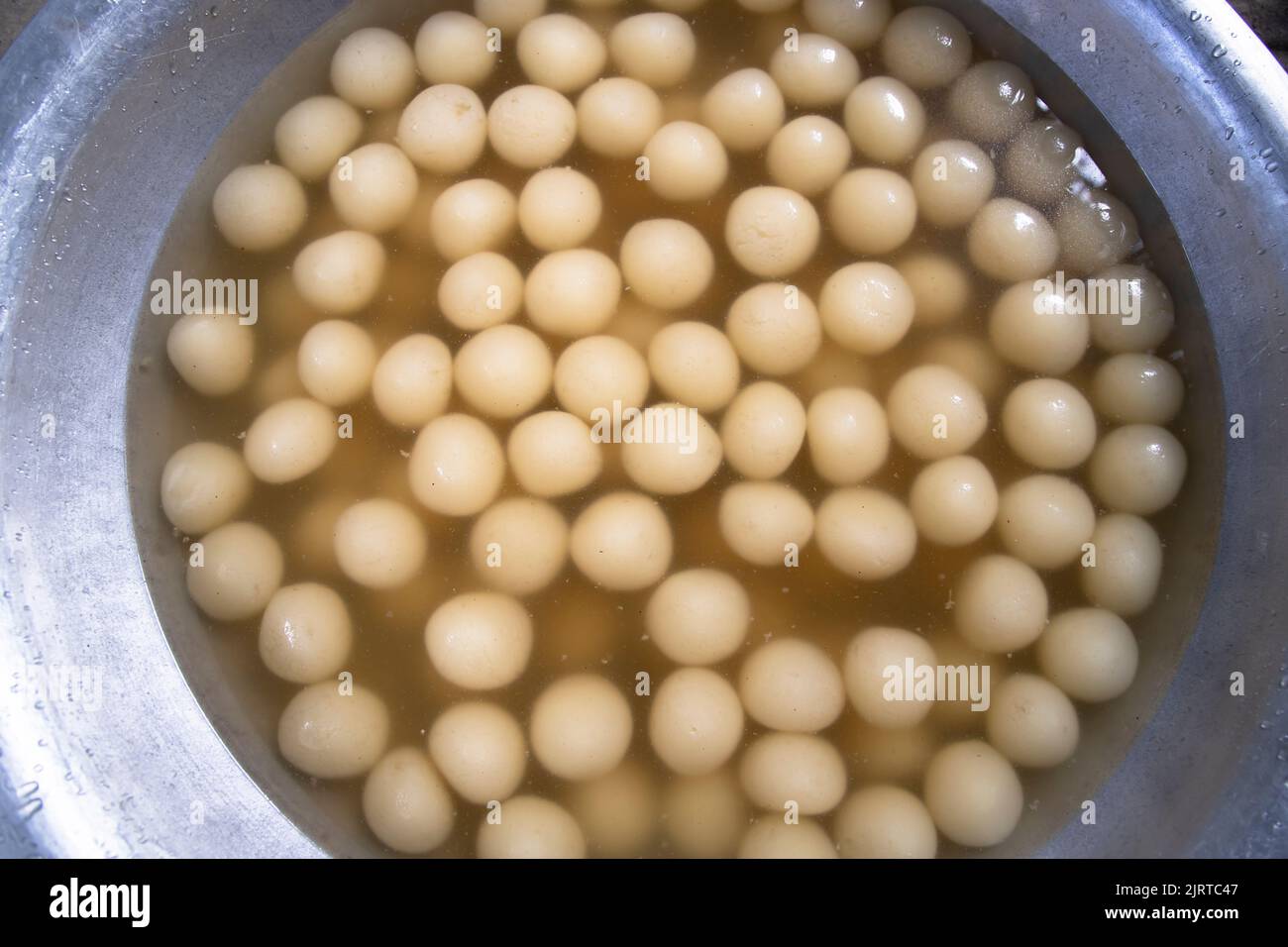 Sweet Rosogolla Bangladeshi Traditional Food background textured Stock ...