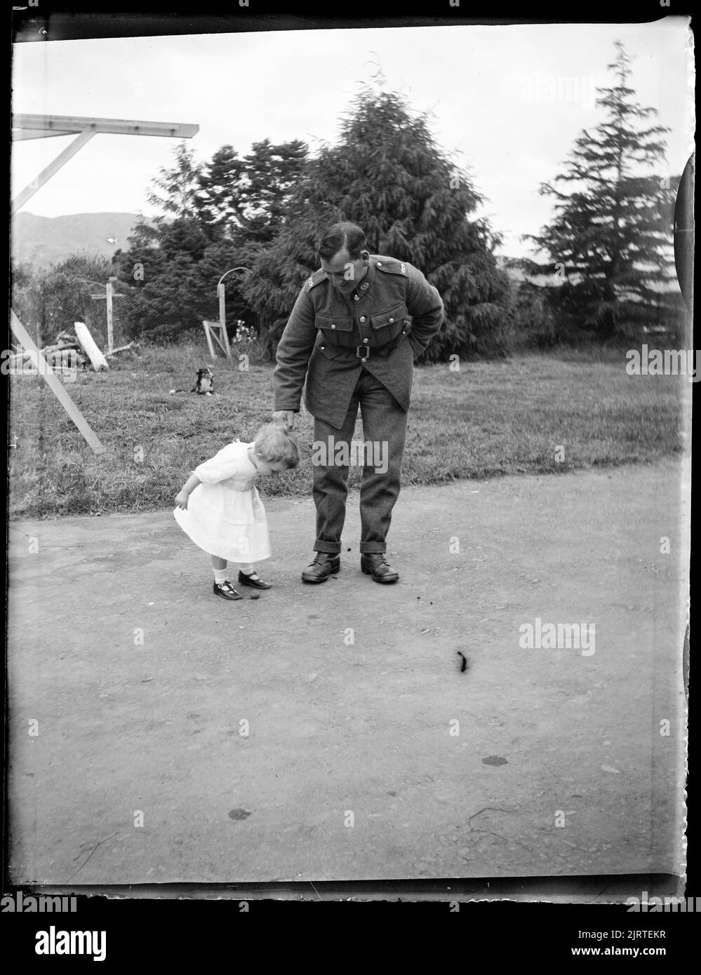 Playing football with uncle george hi-res stock photography and images ...