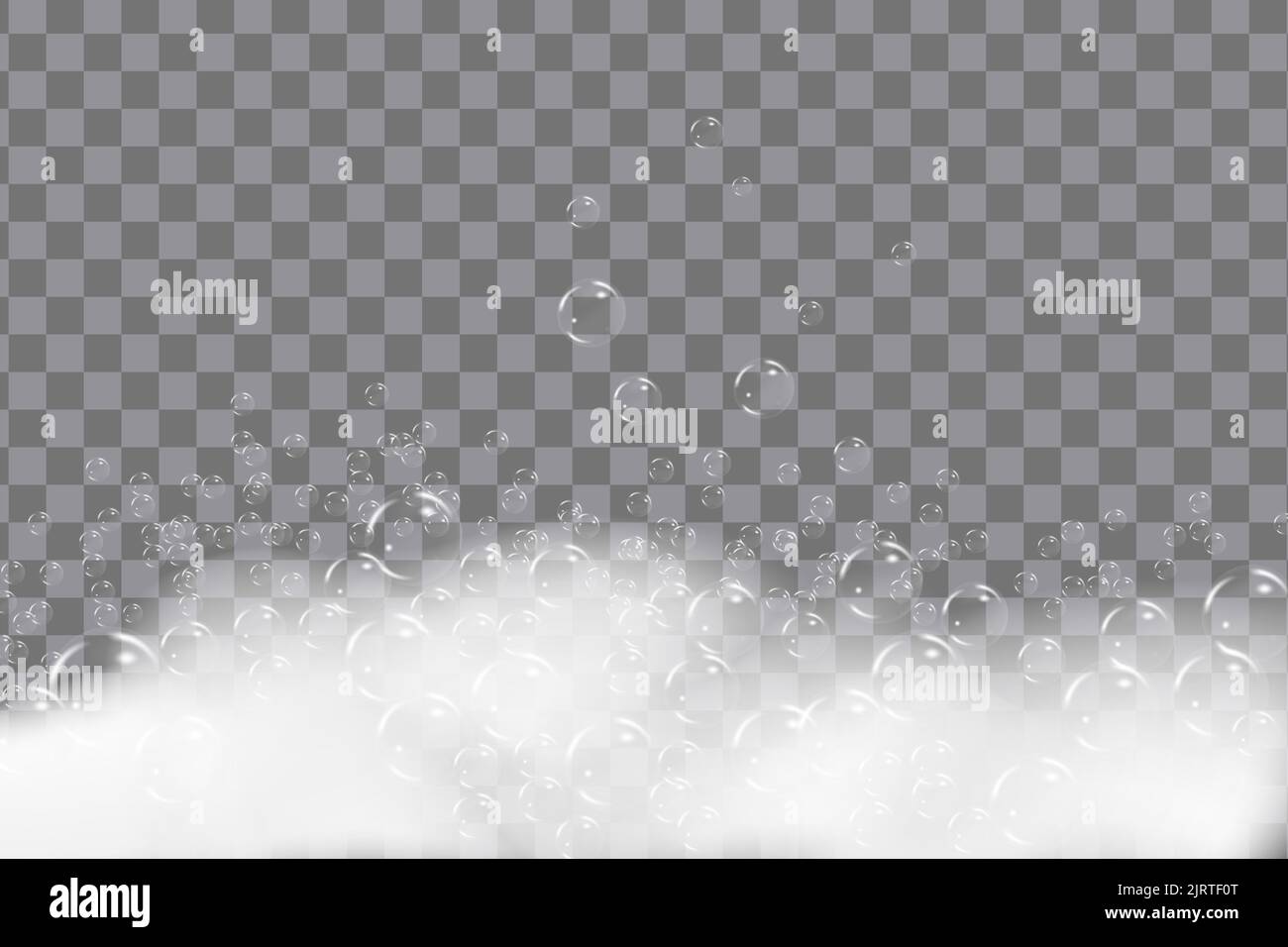 Shampoo bubbles texture.Bath foam isolated on transparent background ...