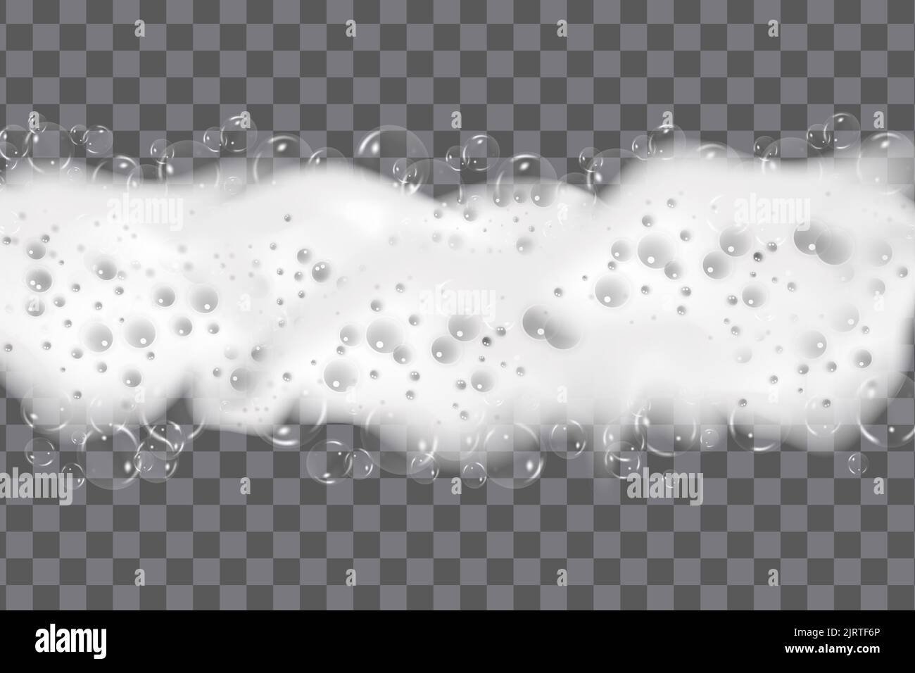 Shampoo bubbles texture.Bath foam isolated on transparent background ...
