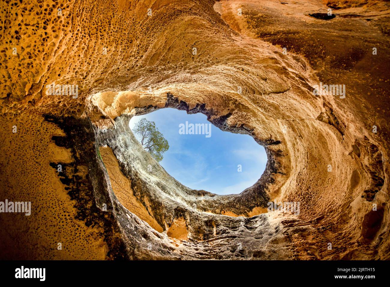 Cave declared a Natural Monument on Mount Arabi, in Yecla, Region of ...