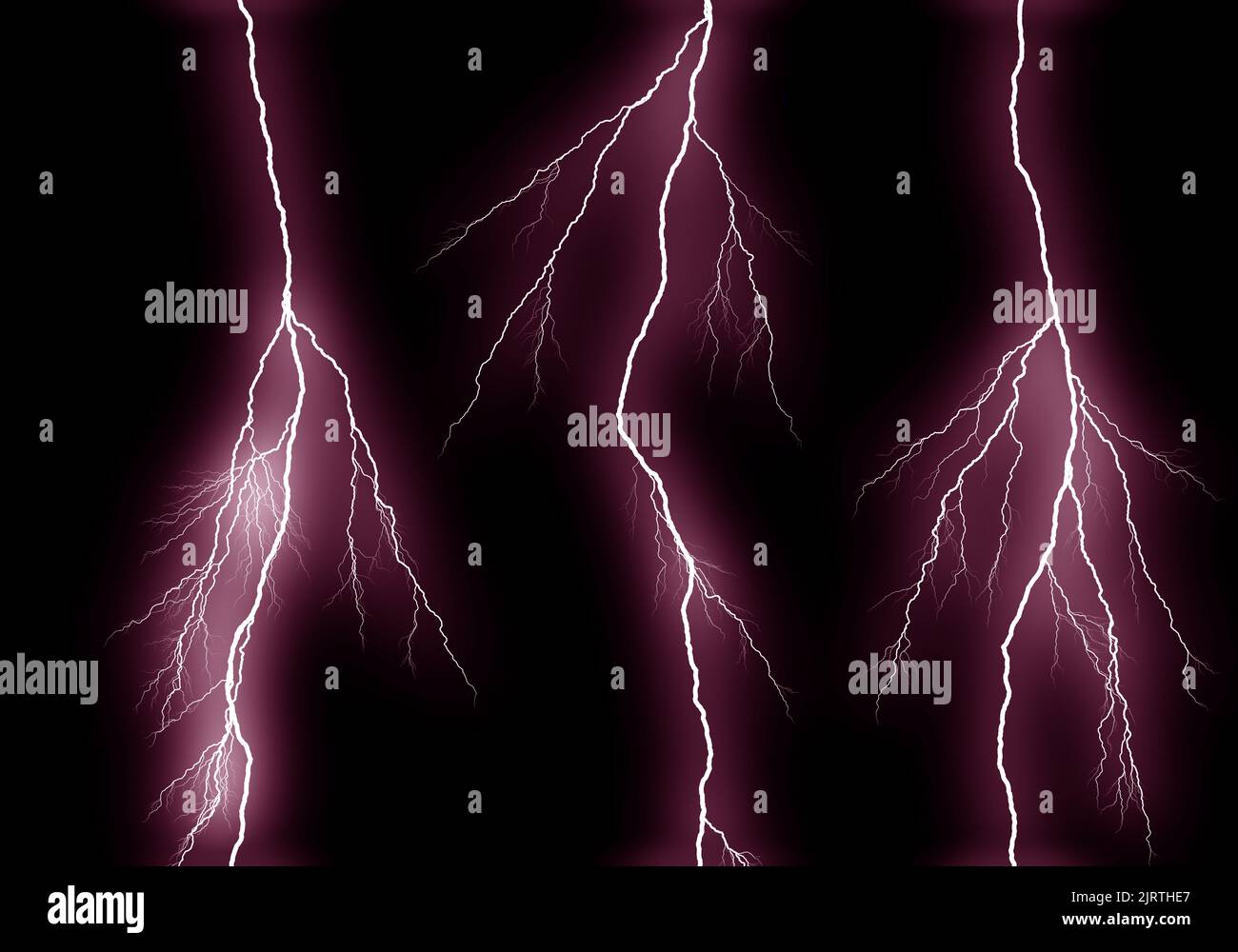 Red lightning bolts hi-res stock photography and images - Alamy
