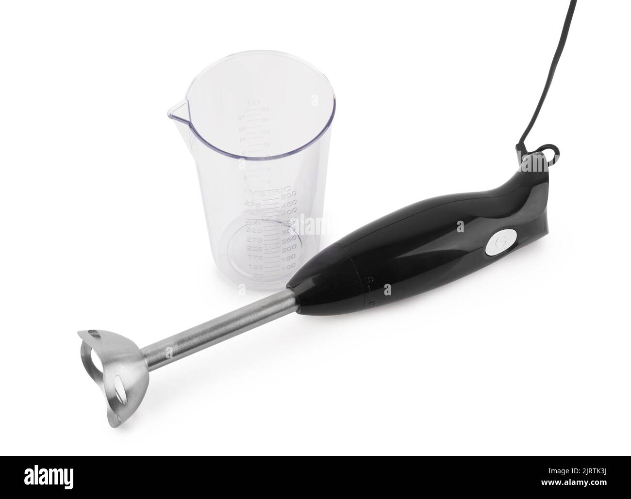 Hand blander isolated on a white background Stock Photo - Alamy