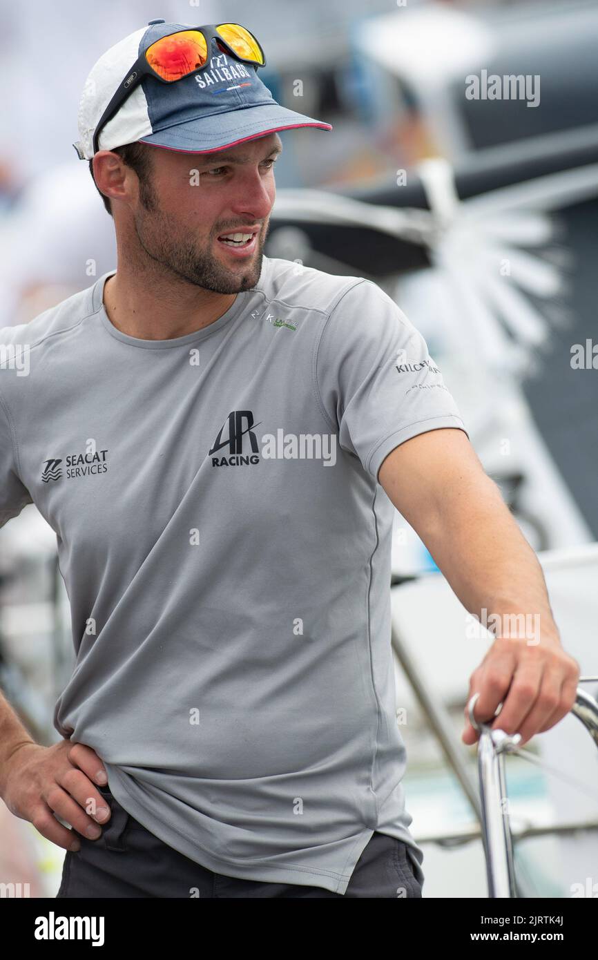 Alan Roberts, Seacat Services during the La Solitaire du Figaro 2022 ...
