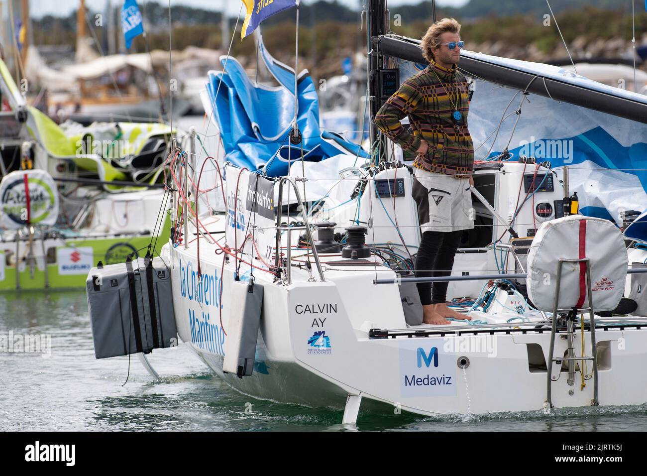 Alexis Thomas, La Charente Maritime during the La Solitaire du Figaro ...