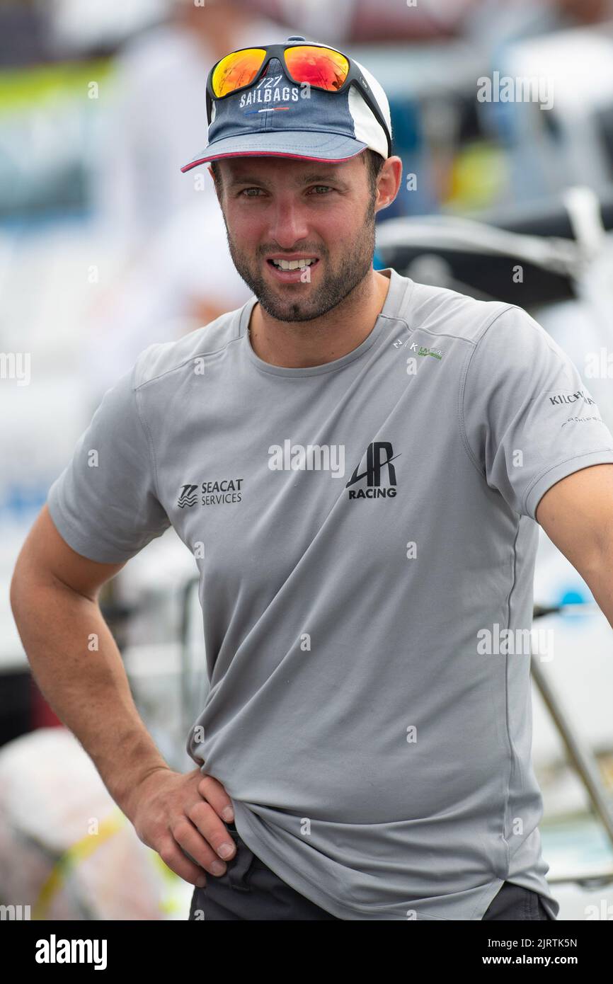 Alan Roberts, Seacat Services during the La Solitaire du Figaro 2022 ...