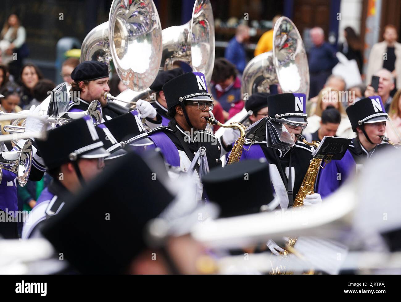 Northwestern wildcat marching band hi-res stock photography and images ...