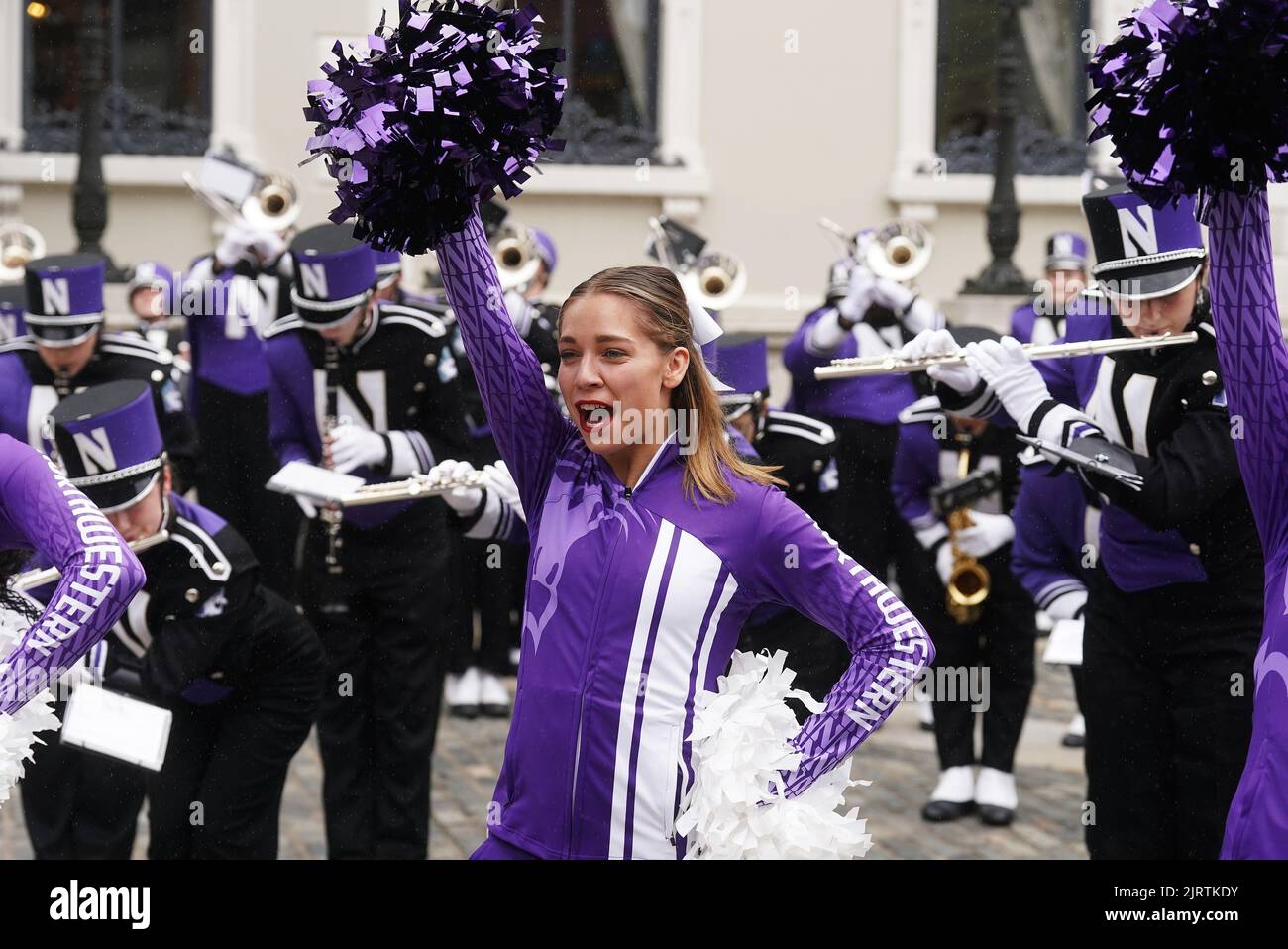 Northwestern wildcat marching band hi-res stock photography and images ...