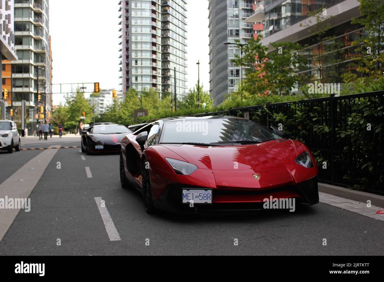 Driving a modern classic car hi-res stock photography and images - Alamy