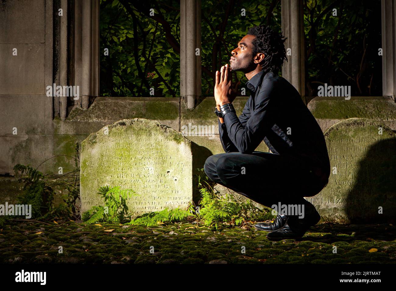The Sanctuary, memorial. A moment of prayer for a grieving character by ...