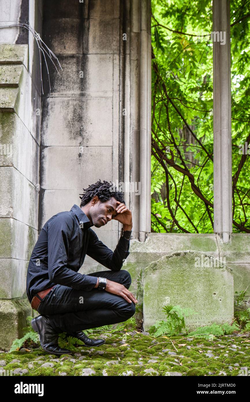 The Sanctuary, contemplation. A introspective moment for a grieving ...