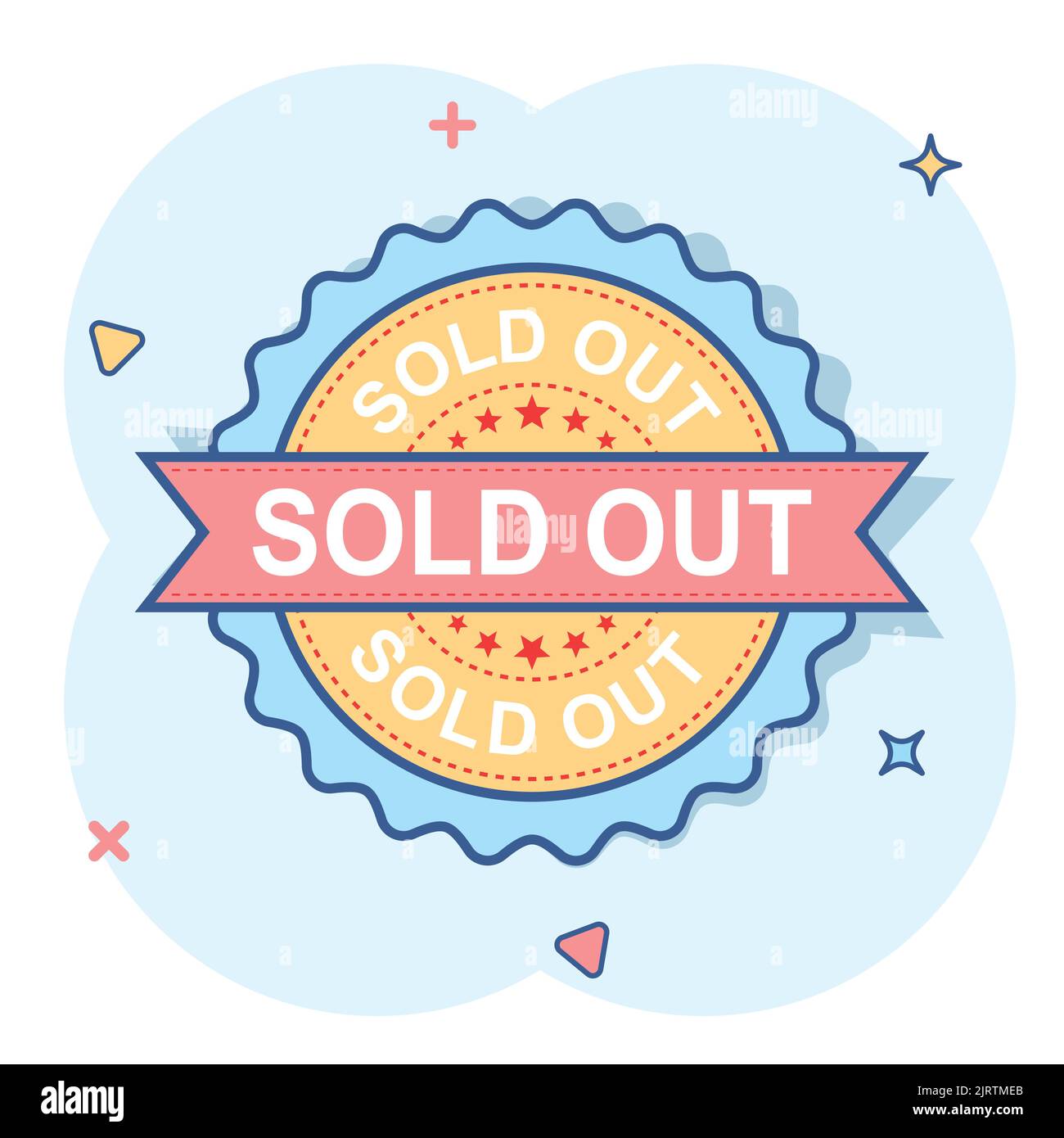 Sold out grunge rubber stamp. Vector illustration on white background ...