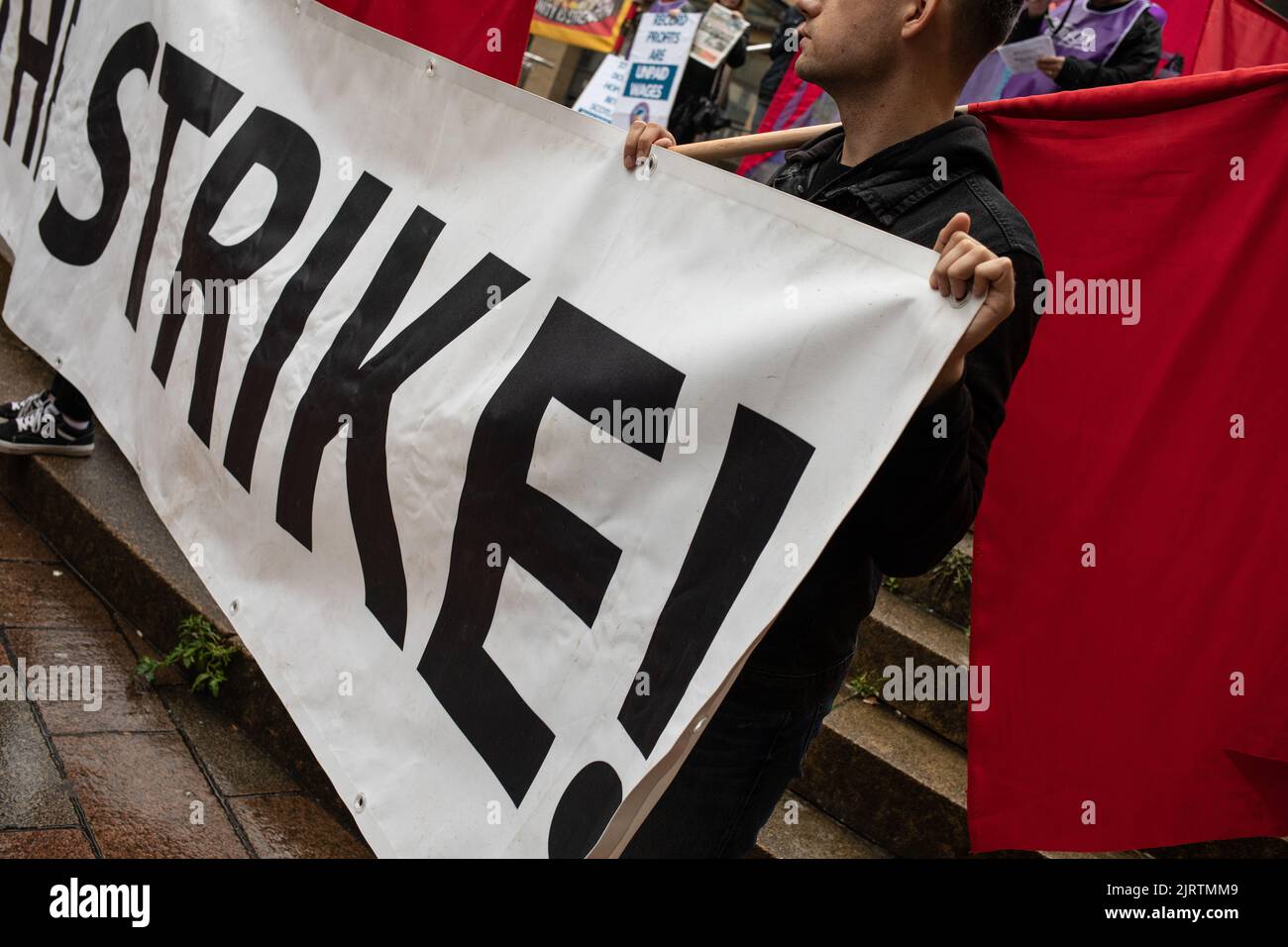 Glasgow strike solidarity hi-res stock photography and images - Alamy