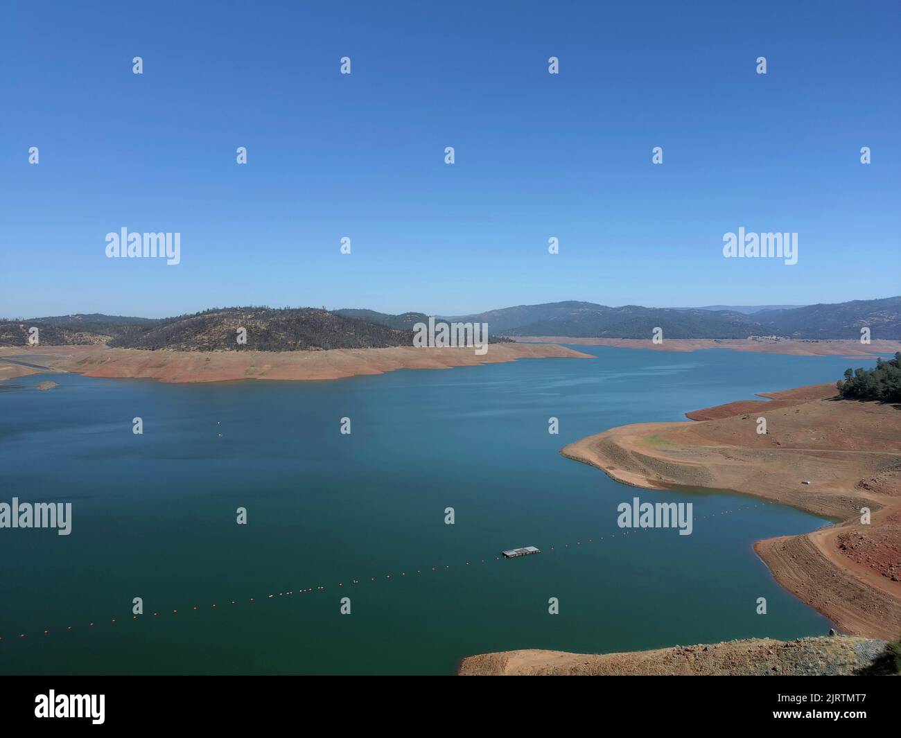 Oroville Dam during California's severe drought Stock Photo - Alamy