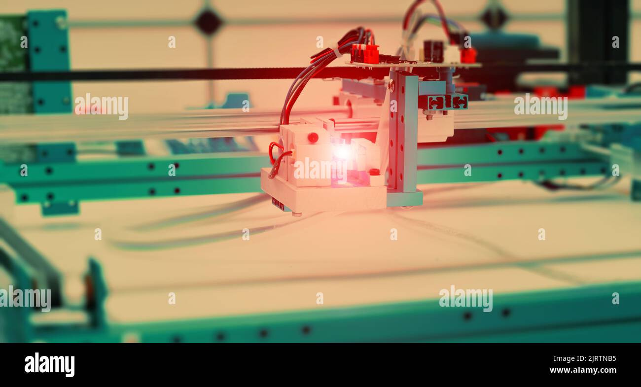 Assembling CNC Laser Cutting Machine for Precision Medical Equipment ...