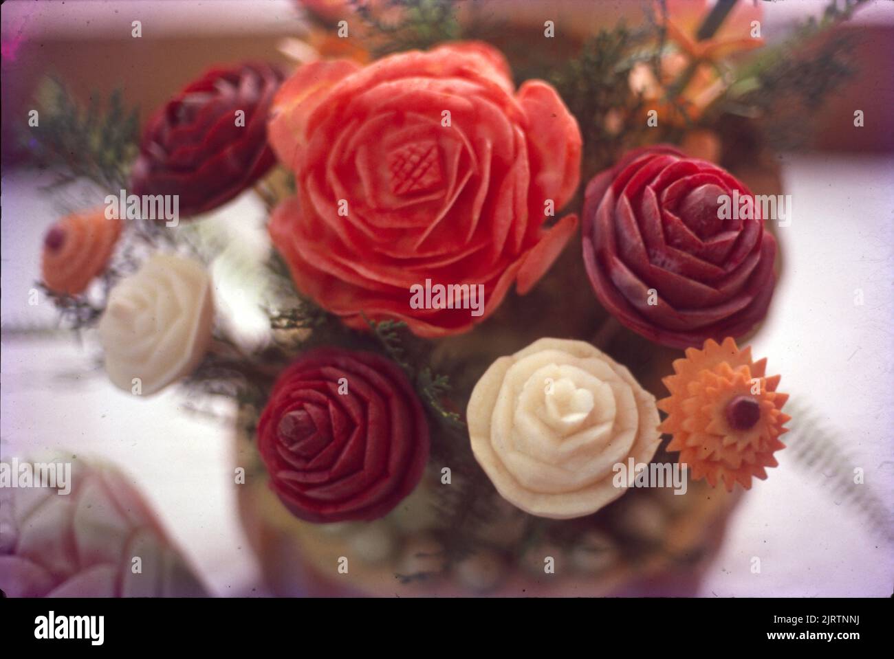 Vegetable Sculpture Bouquet Stock Photo - Alamy