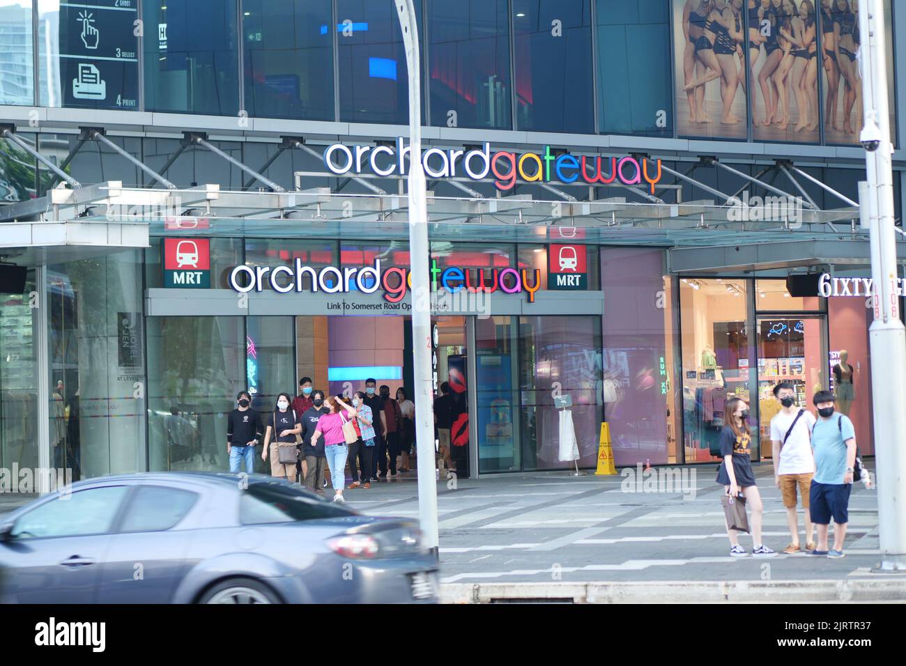 SINGAPORE 12 june 2022. orchard gate away sing in a shopping mall Stock ...