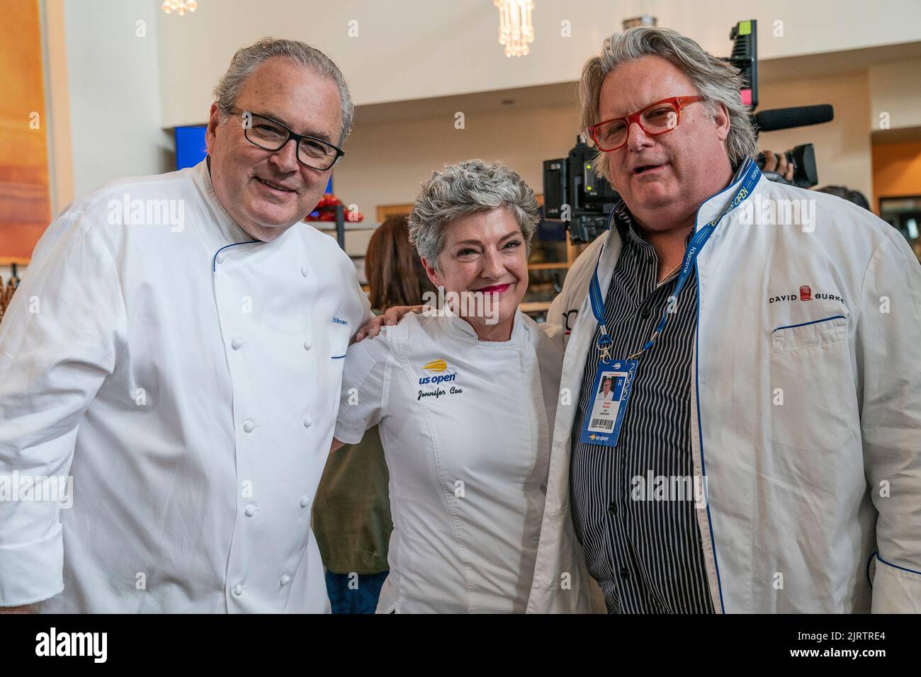 New York, New York, USA. 25th Aug, 2022. Celebrity chefs Ed Brown ...
