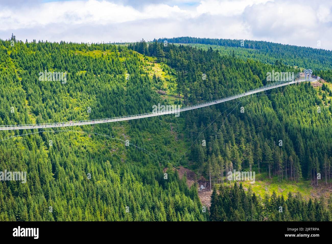 Sky Bridge 721 is the longest suspension bridge between two hills in ...