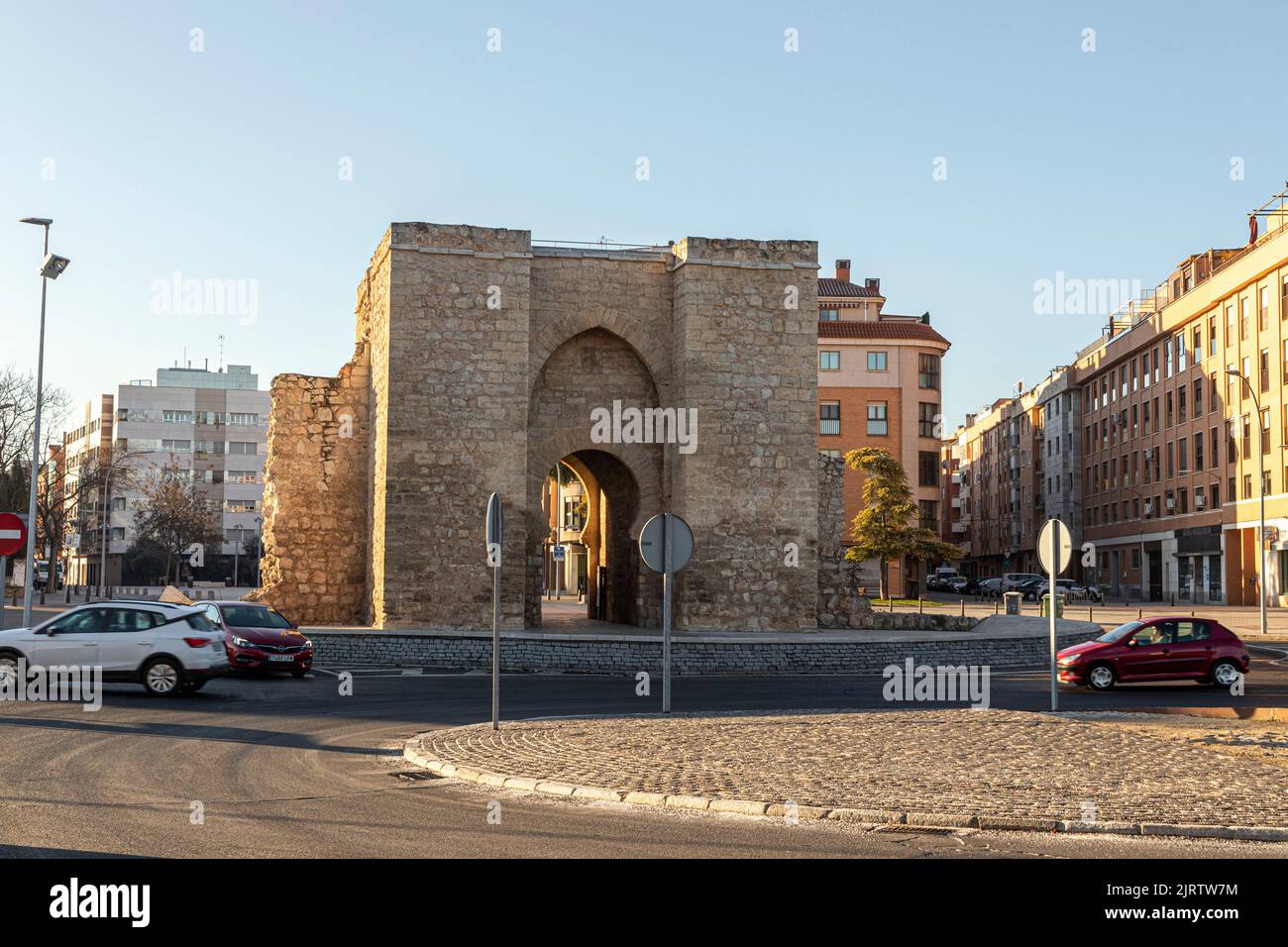 Ciudad Real, Spain. The Puerta de Toledo (Toledo Gate), a Gothic ...