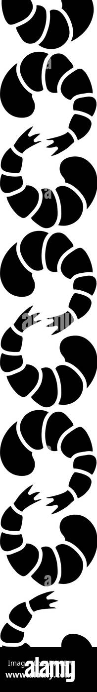 Rolls shrimp Black and White Stock Photos & Images - Alamy