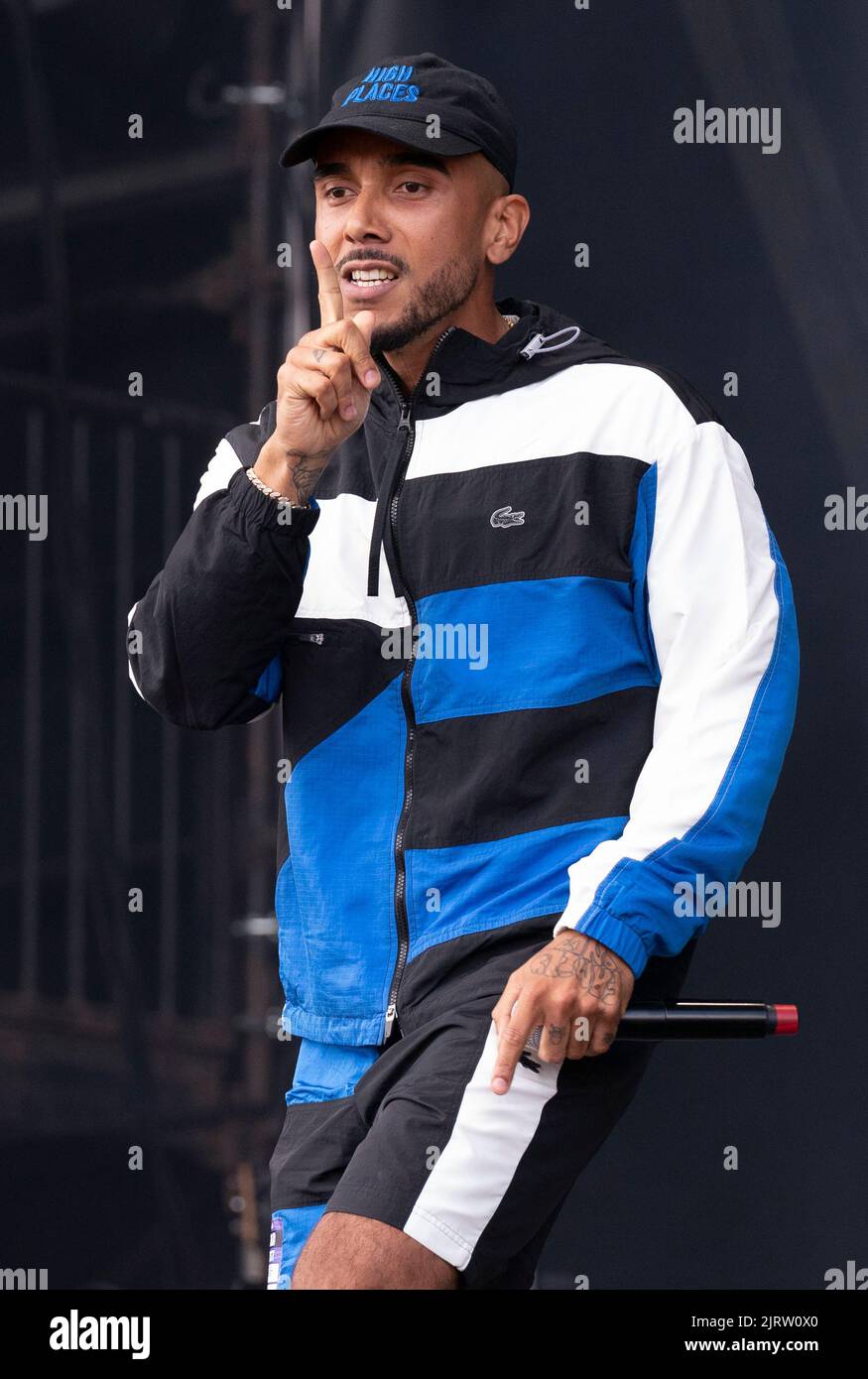 Bru-C performs during the Leeds Festival 2022 at Bramham Park in Leeds ...