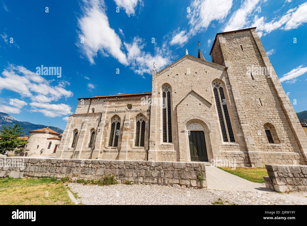 Medieval Cathedral of Venzone, Church of St. Andrew the Apostle, 1308 ...