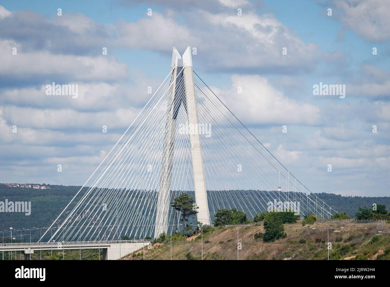 New suspension bridge yavuz hi-res stock photography and images - Alamy